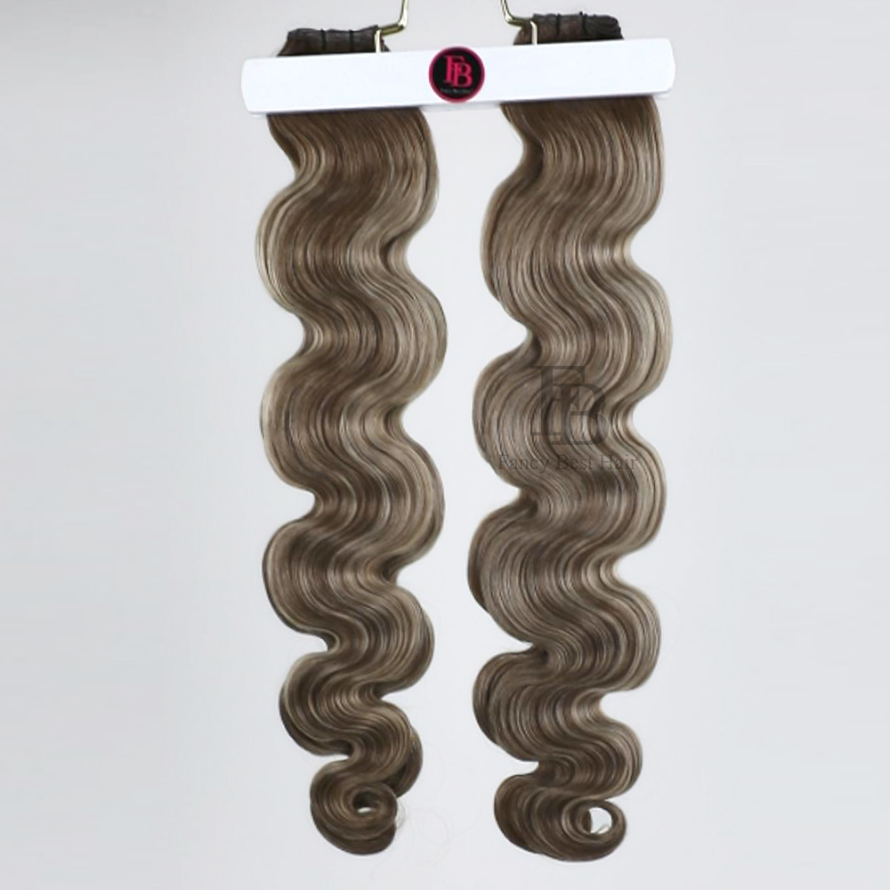 Piano #14/22 Hand Tied Weft Extensions